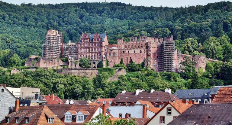 Comment visiter le château de Heidelberg : trajet en funiculaire ...