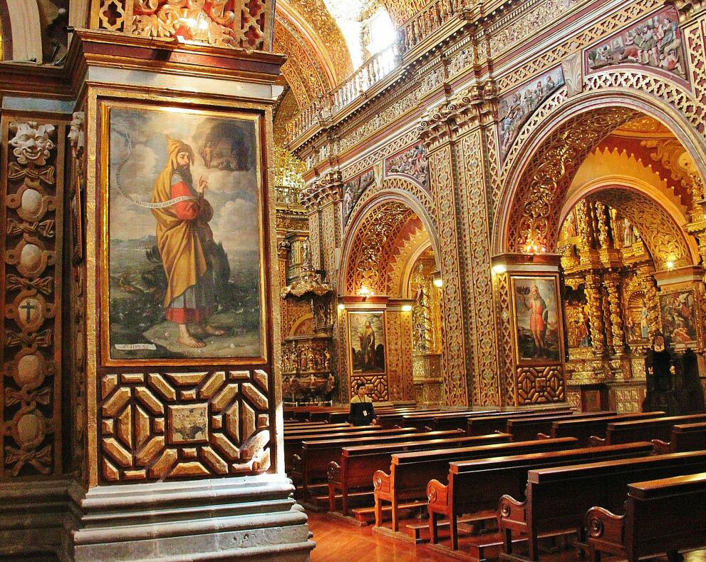 How to visit and what to see in Iglesia de la Compañía (Quito): schedules