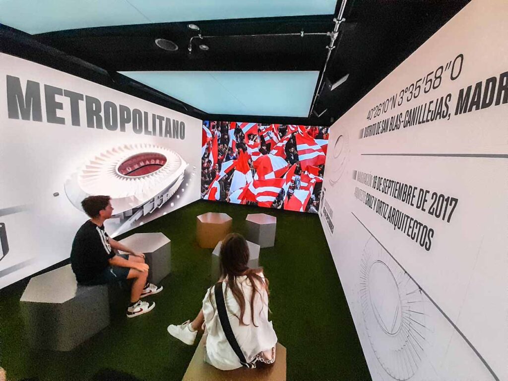 This is the experience of visiting Legends, the football museum in Madrid.