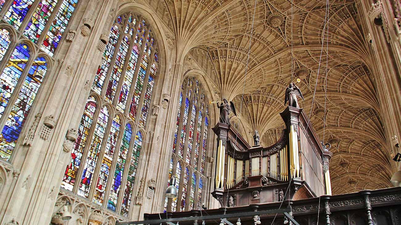 King's College Chapel, an essential place to see in Cambridge (England)